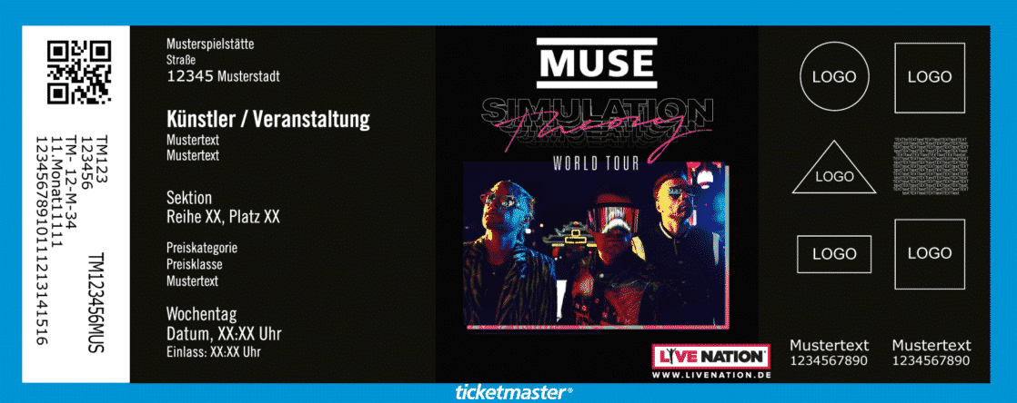 Muse 2019 in Berlin & Köln auf Simulation Theory Tour | Ticketmaster DE ...