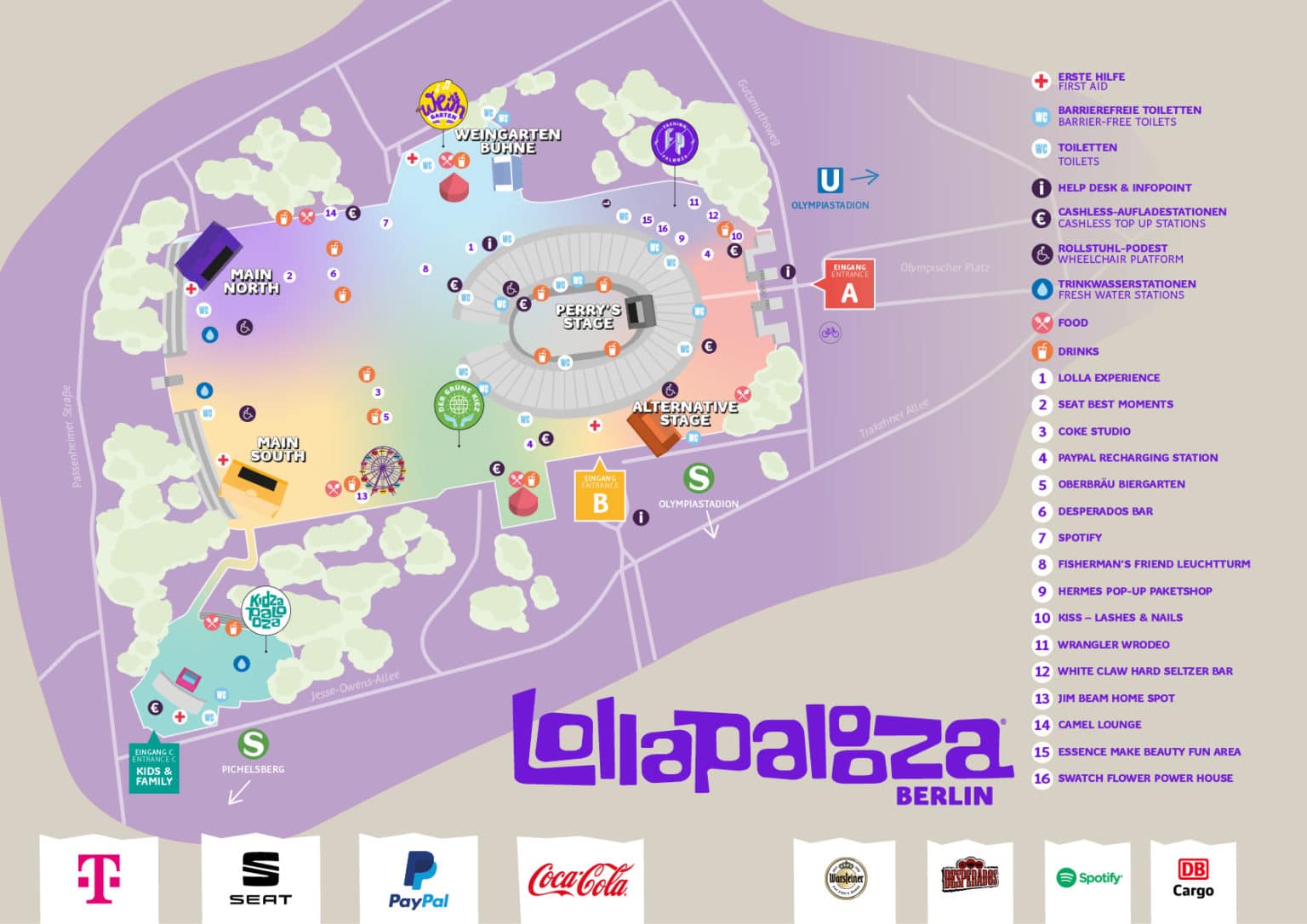 Macht euch bereit für's Lollapalooza 2022 in Berlin | Unsere Checkliste ...