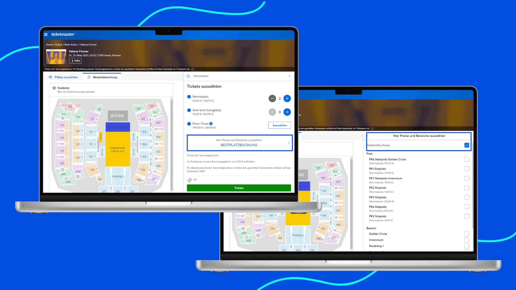 So funktioniert die Bestplatzbuchung bei Ticketmaster | Alle Infos auf ... So funktioniert die Bestplatzbuchung bei Ticketmaster | Alle Infos auf ...