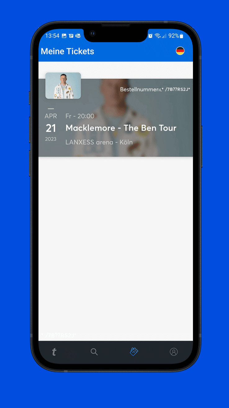 Mobile Tickets bei Ticketmaster | So funktioniert die Buchung, Ticket ...
