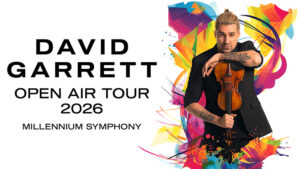 David Garrett kündigt große Open-Air Tour für Sommer 2026 an ...